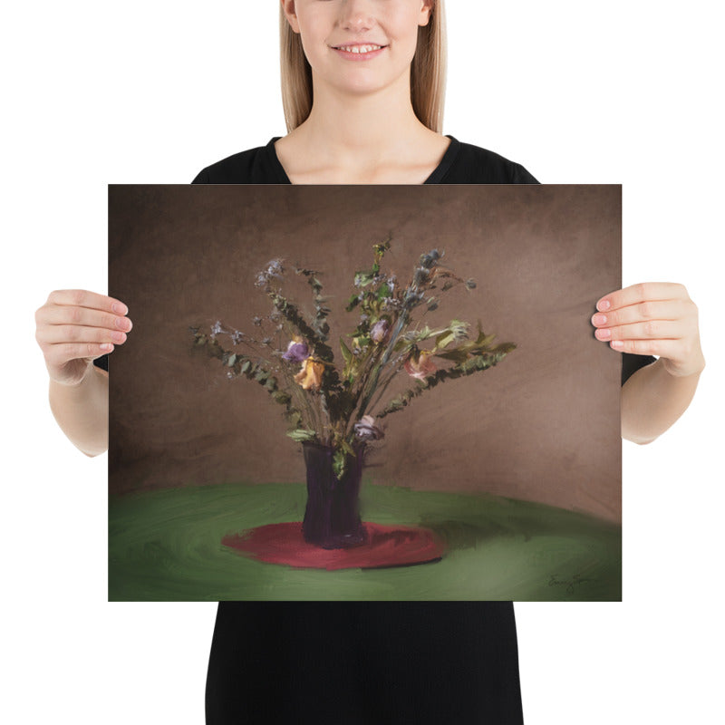 Dead Flowers Photo Illustration Poster by Emmy Spoon – Emmy Spoon LLC