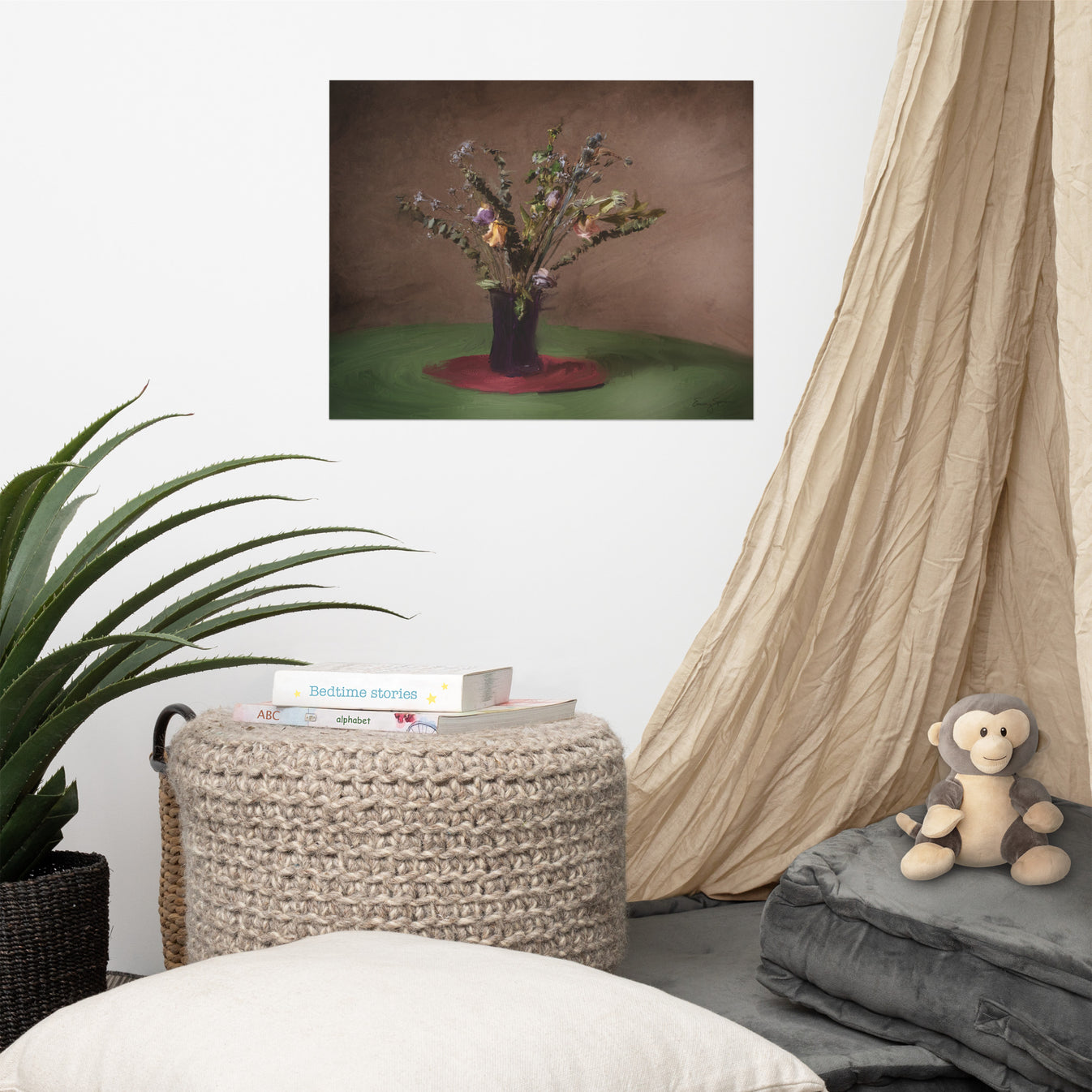 Dead Flowers Photo Illustration Poster by Emmy Spoon – Emmy Spoon LLC
